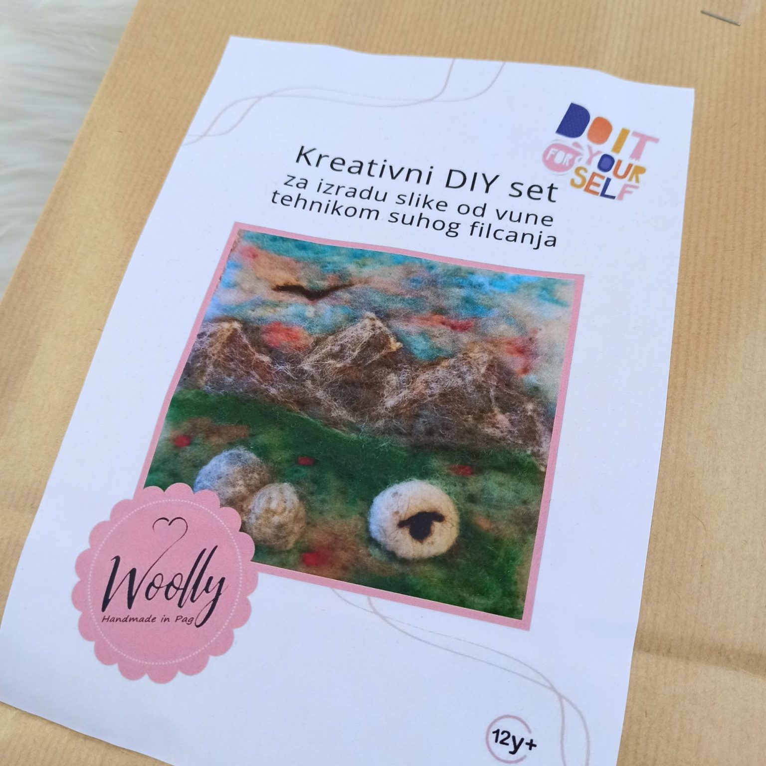 Kreativni DIY set- Woolly handmade – Solana Pag d.o.o.